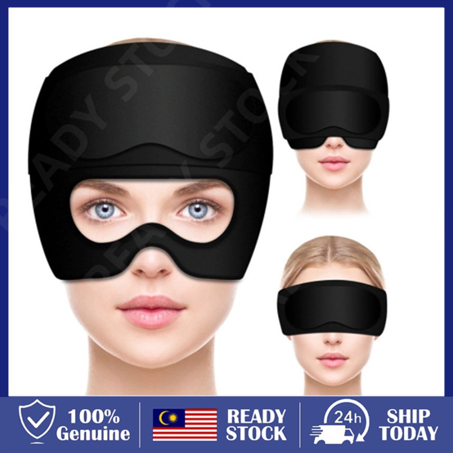 【🇲🇾 24h】Upgrade Migraine Relief Cap Gel Expose eyes Reusable Headache ...