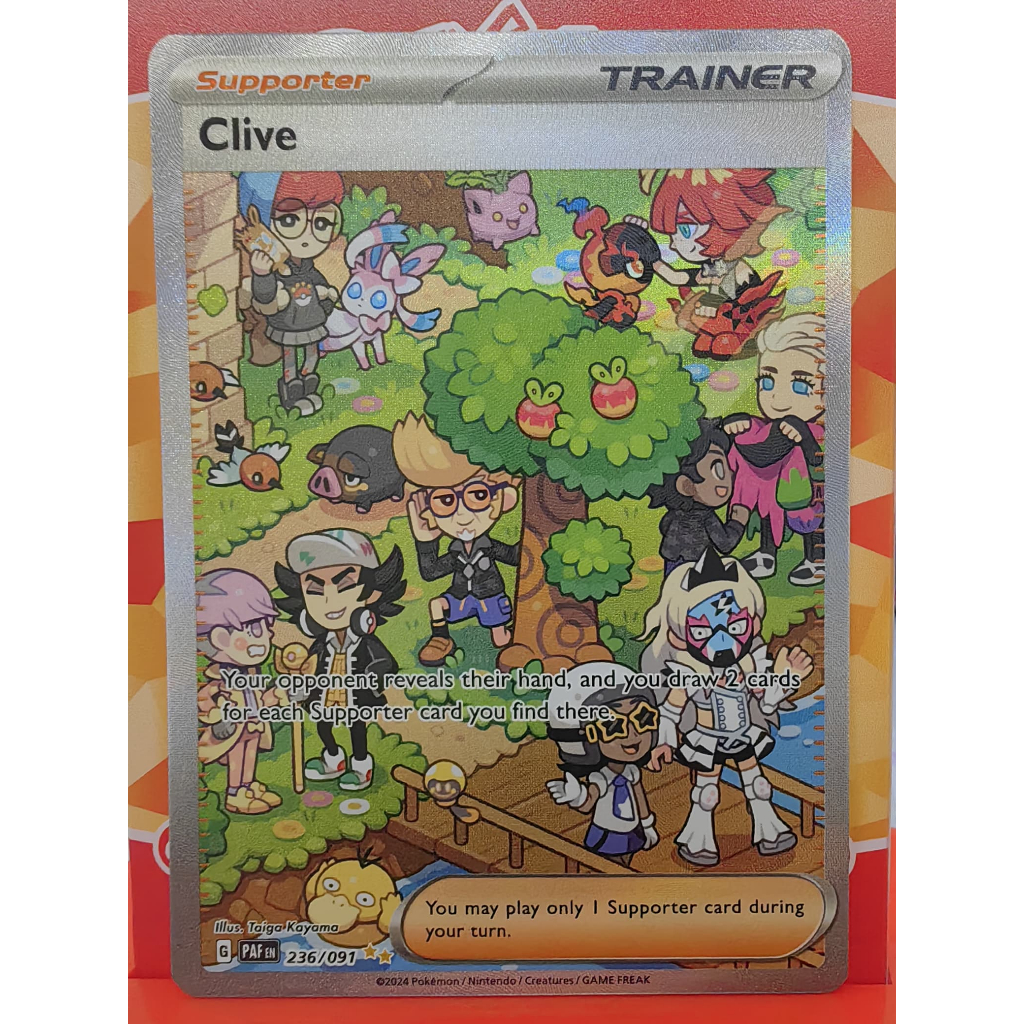 Clive - 236/091 - SV: Paldean Fates (PAF) | Shopee Malaysia
