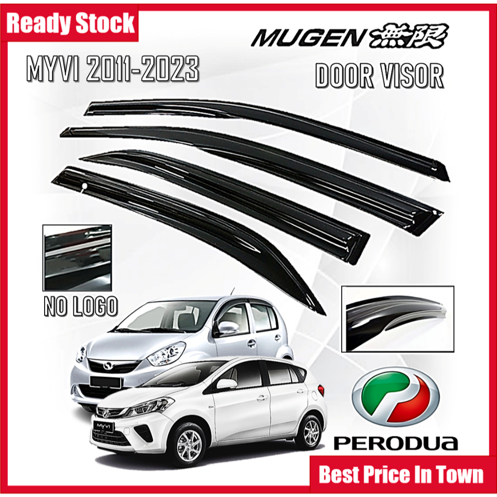 Perodua Myvi Door Visor Myvi 2011-2023 High Quality Air Press Window ...