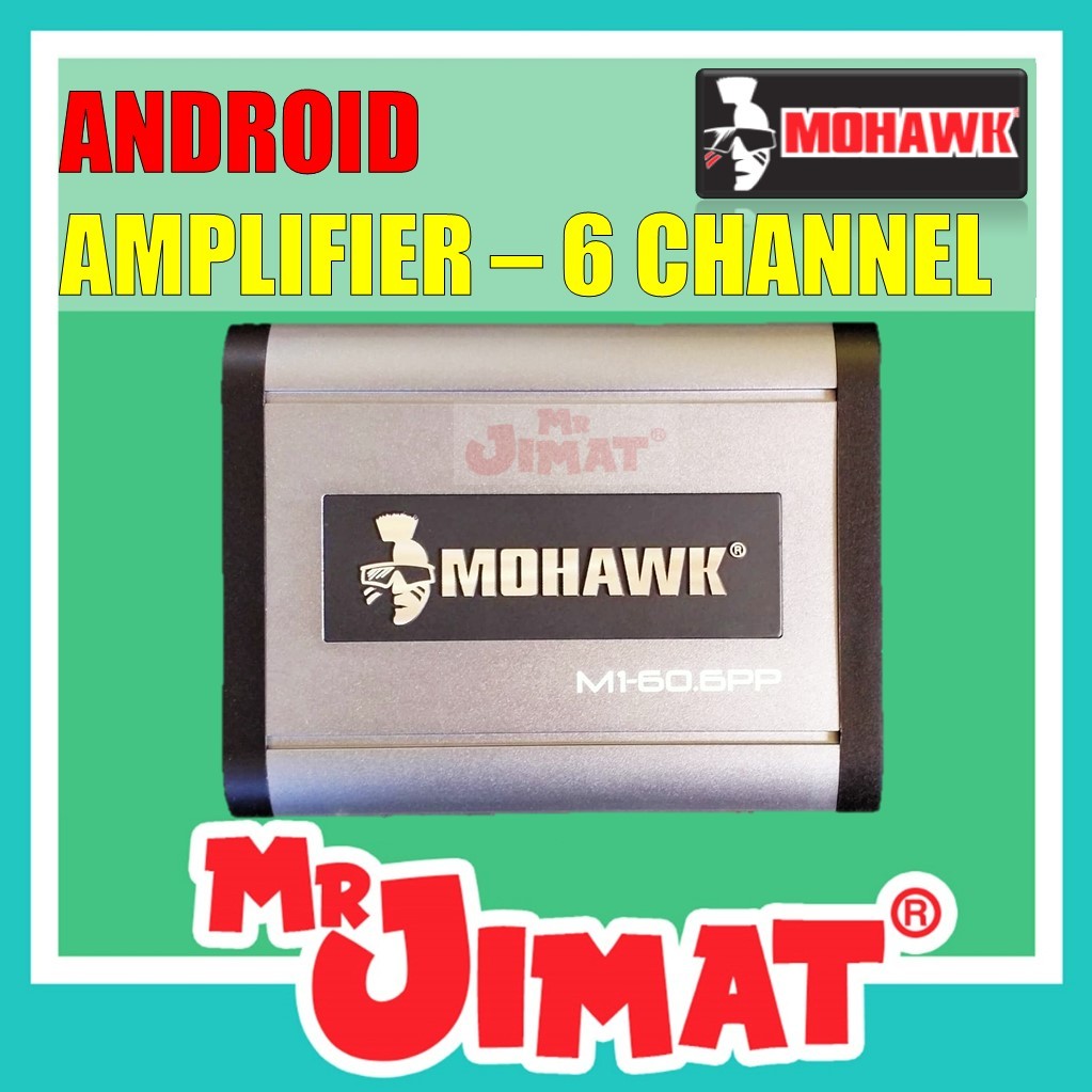 MOHAWK M1 Series Car Android Amplifier 6 Channels | 24M1-60.6PP ...