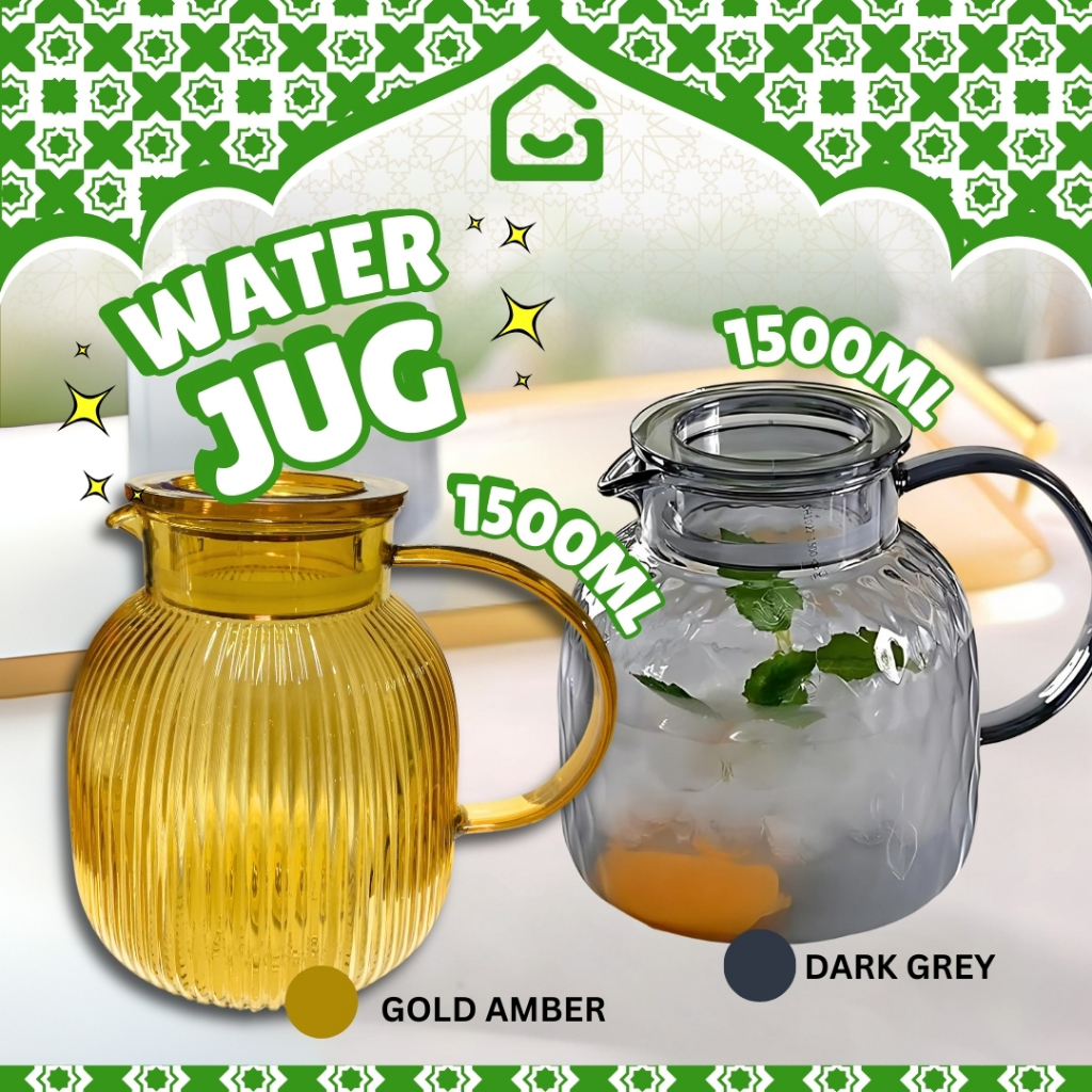 READY STOCK ACRYLIC MODERN WATER JUG I JUG AIR MODERN I RAYA | Shopee ...