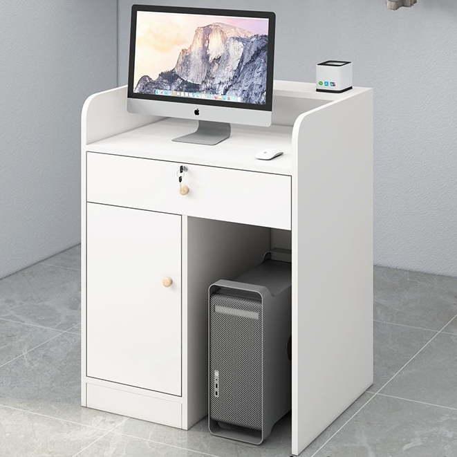 Reception counter simple cashier counter bar table Cashier counter of ...