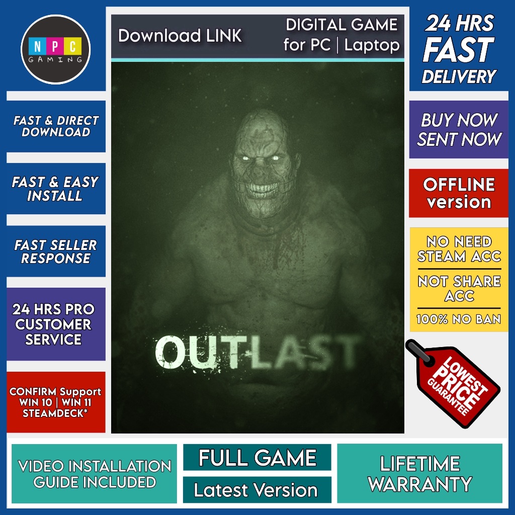 [PC Game] Outlast Complete Edition (v1.0 + DLC: Whistleblower ...