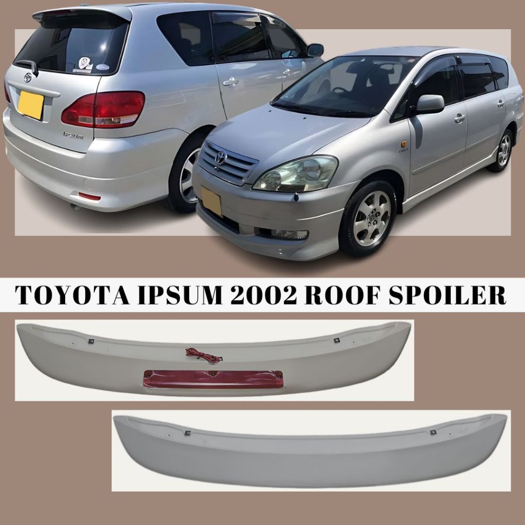 TOYOTA IPSUM 2002 ROOF SPOILER, CAR FRAME | Shopee Malaysia