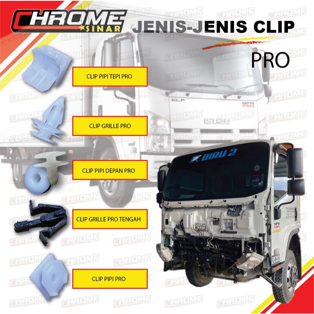 ISUZU NPR PRO FULL CLIP BODY | Shopee Malaysia