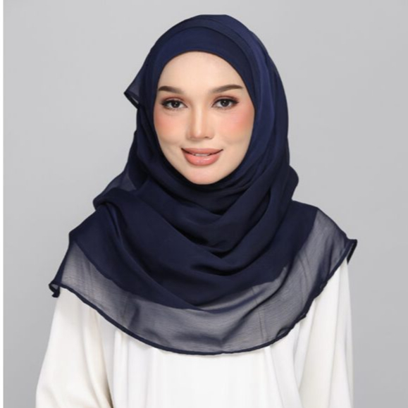 BOKITTA Navy Blazer-BASICS Plain Lite Chiffon (BASICS Collection) | Shopee Malaysia