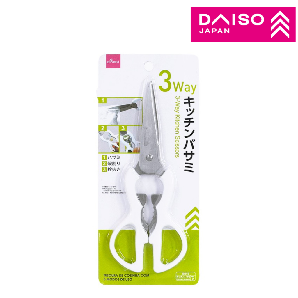 DAISO 3-Way Kitchen Scissors | Shopee Malaysia