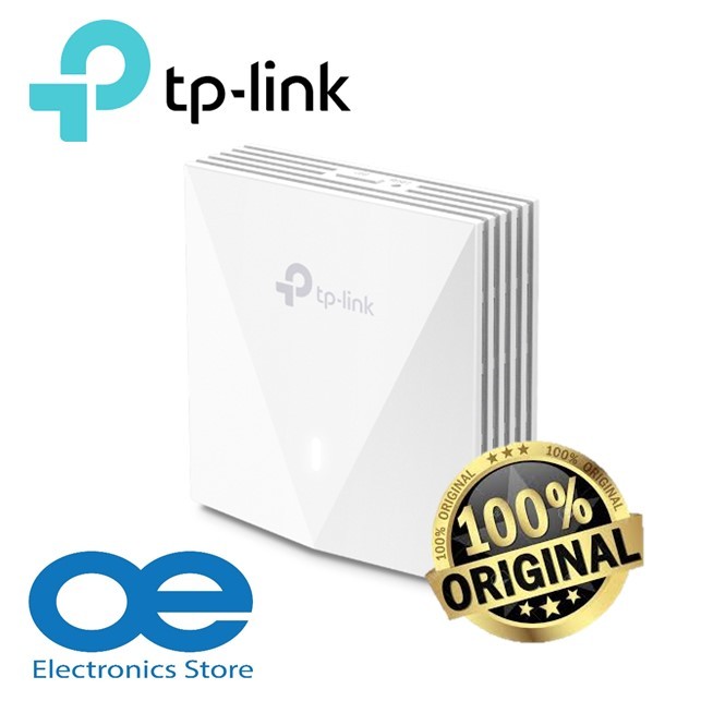 TP-Link EAP650-Wall Network 2x Gigabit Ethernet Port, AX3000 Wall-Plate ...