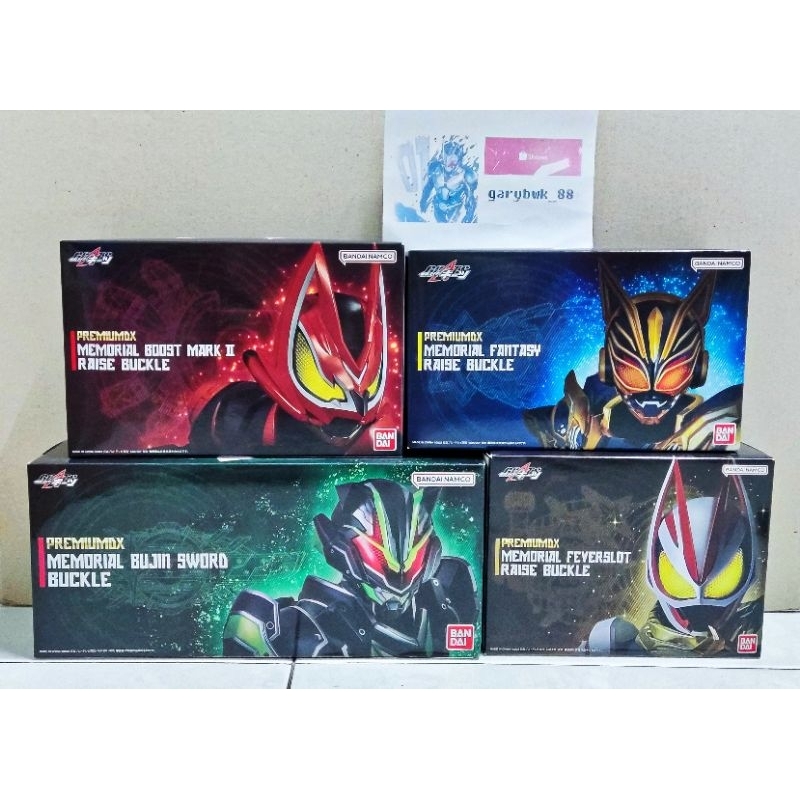 [STOCK READY] PB KAMEN RIDER GEATS PREMIUM DX PDX BOOST MARK 2 II FEVER SLOT FANTASY BUJIN SWORD ...