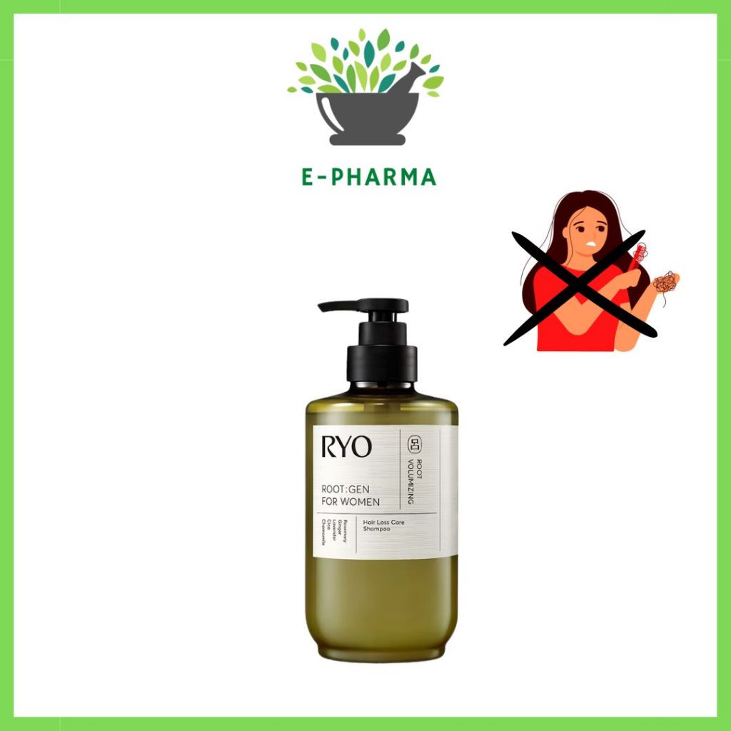 RYO Root Gen For Women Hair Loss Care Shampoo 515ml | Shopee Malaysia