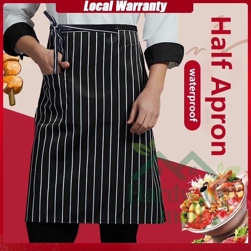 Half-length apron Chef's Apron Kitchen Dessert Shop Western Restaurant ...
