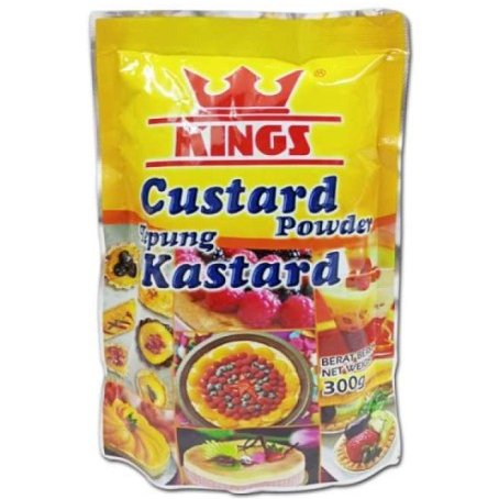 Kings Custard Powder | Tepung Kastad 300g | Shopee Malaysia