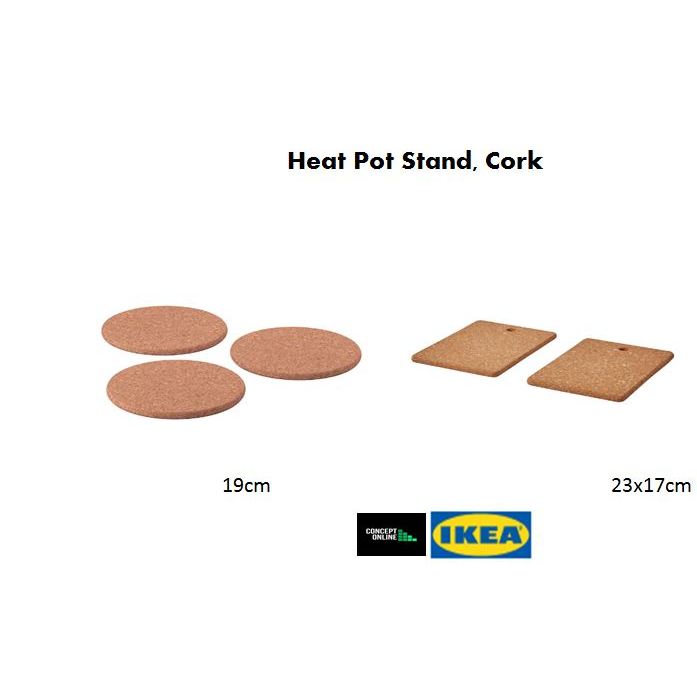 Swedish Design HEAT Pot stand, cork/Pelapik Periuk | Shopee Malaysia