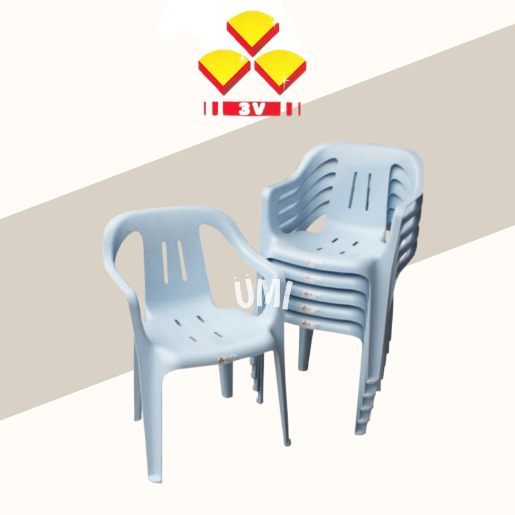 🇲🇾 🔥Hot Selling🔥 3V New York NY701 Grad A Kerusi Plastic Arm Chair Back ...