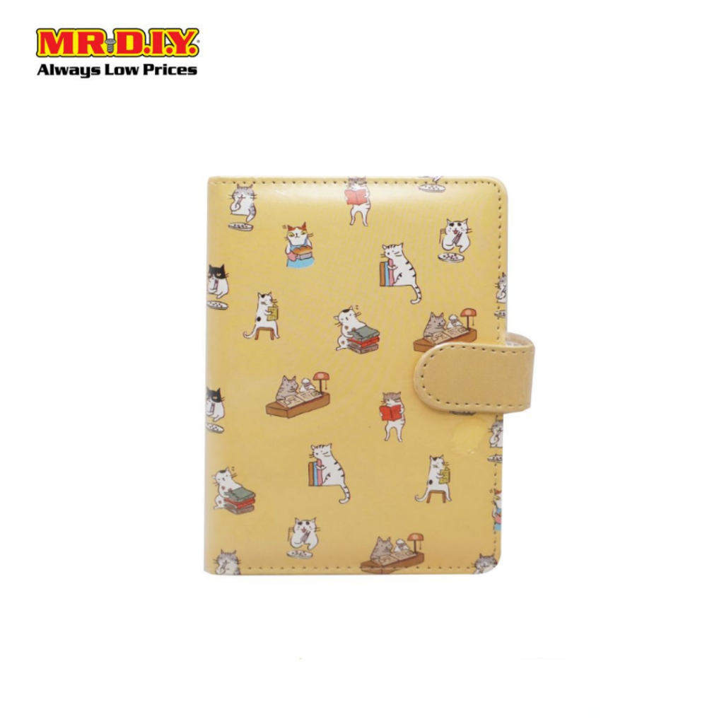 (MR.DIY) PU Leather Cute Cats Diary Planner A6 Mini Notebook (14.8cm x ...