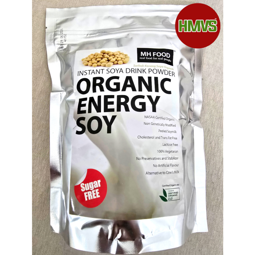 MH Food Organic Energy Soy (Instant Soya Drink Powder) 400g📣 | Shopee ...
