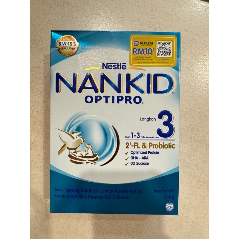 Nankid Optipro step 3 (1-3 year) 900g (6 kotak x 150g) Exp 31/3/2026 | Shopee Malaysia