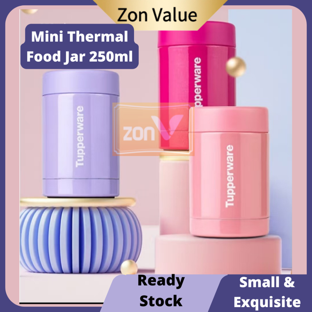 Tupperware Mini Thermal Food Jar 250ml | Shopee Malaysia