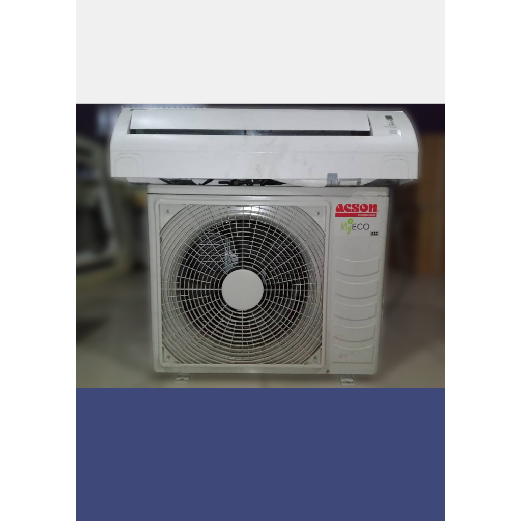Ready Stock Acson 1.0hp Air Conditioner ( Second Hand ) Installation ...