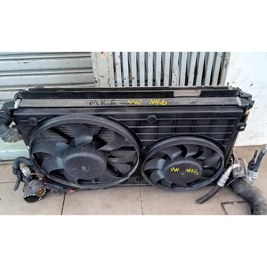 USED VW Volkswagen MK6 MK 6 Radiator Kipas SET Tangki AIR | Shopee Malaysia