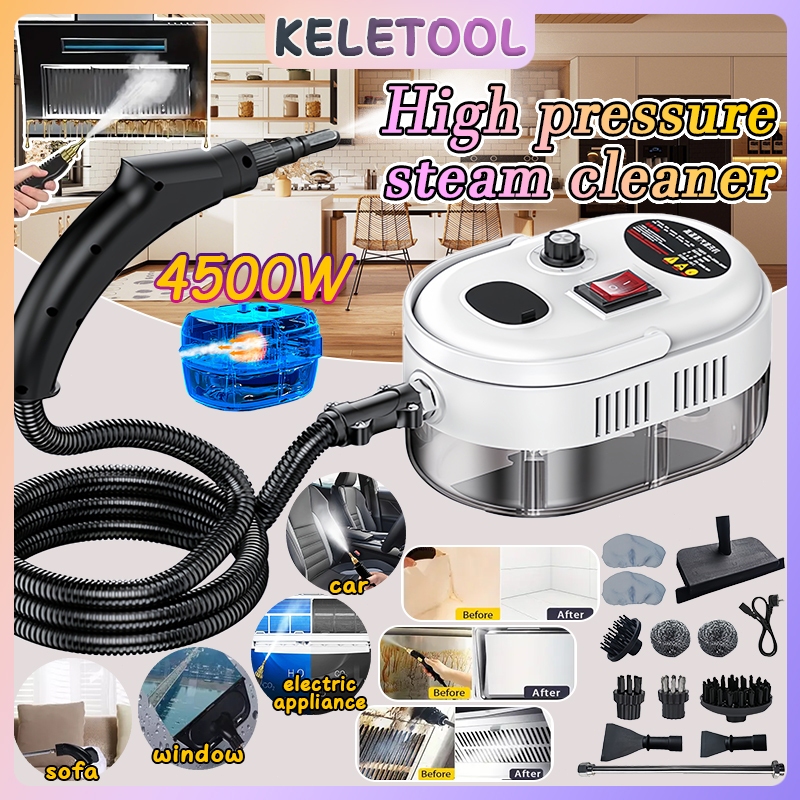 KELETOOL High Pressure Mobile Cleaning Machine Steam Cleaner Electric ...