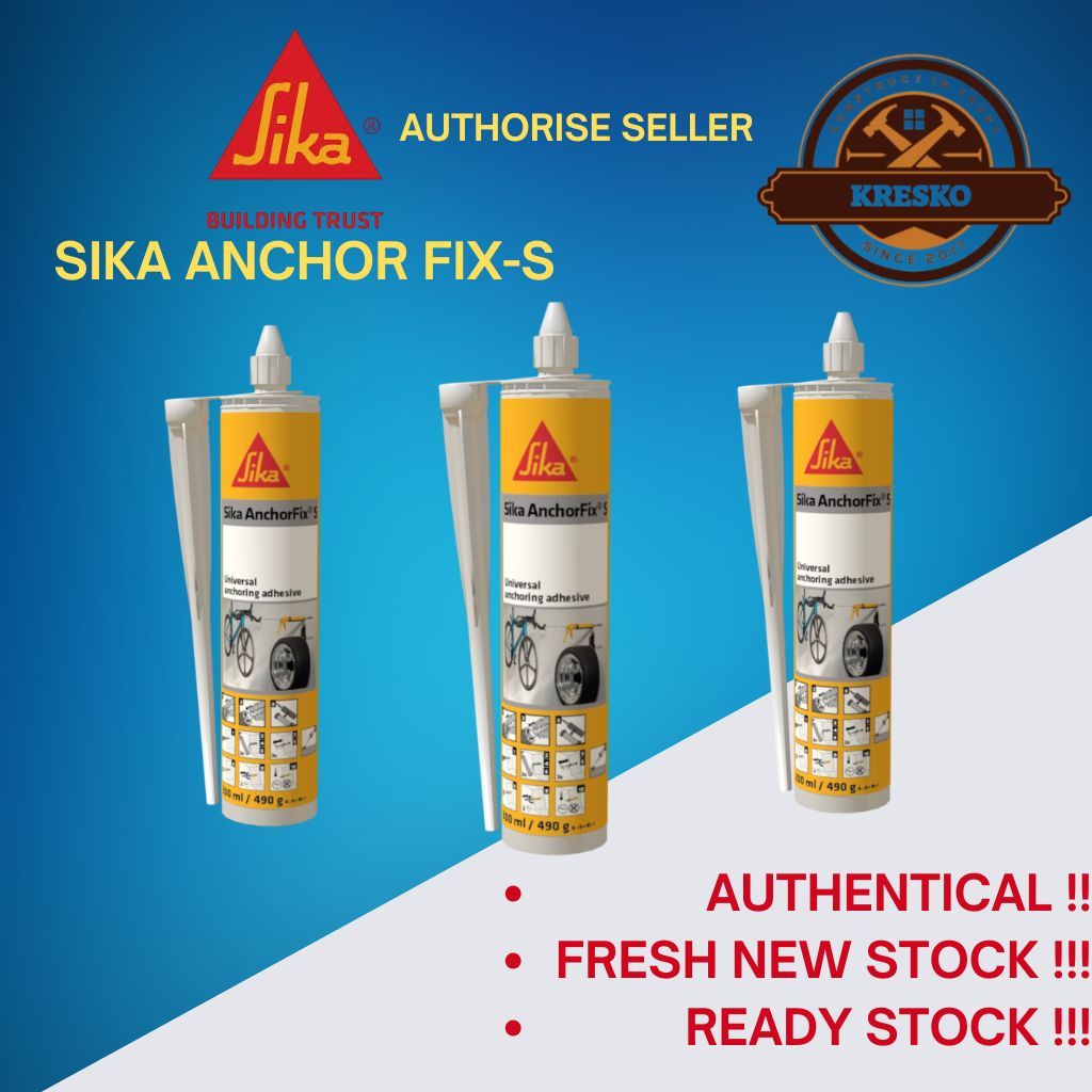 SIKA ANCHOR FIX-S 300ML ( FRESH NEW STOCK ) | Shopee Malaysia