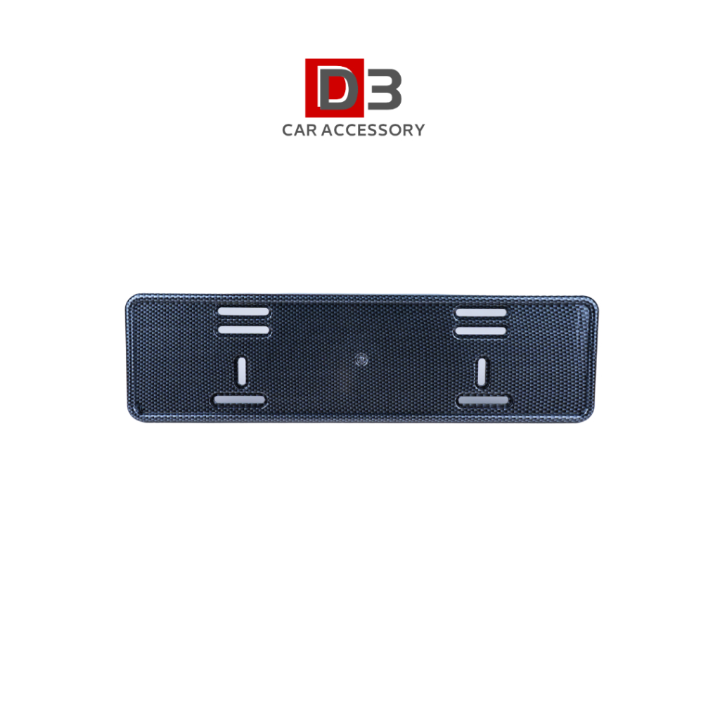 Universal carbon fiber Number Plate Frame size:41cm/12cm car ...