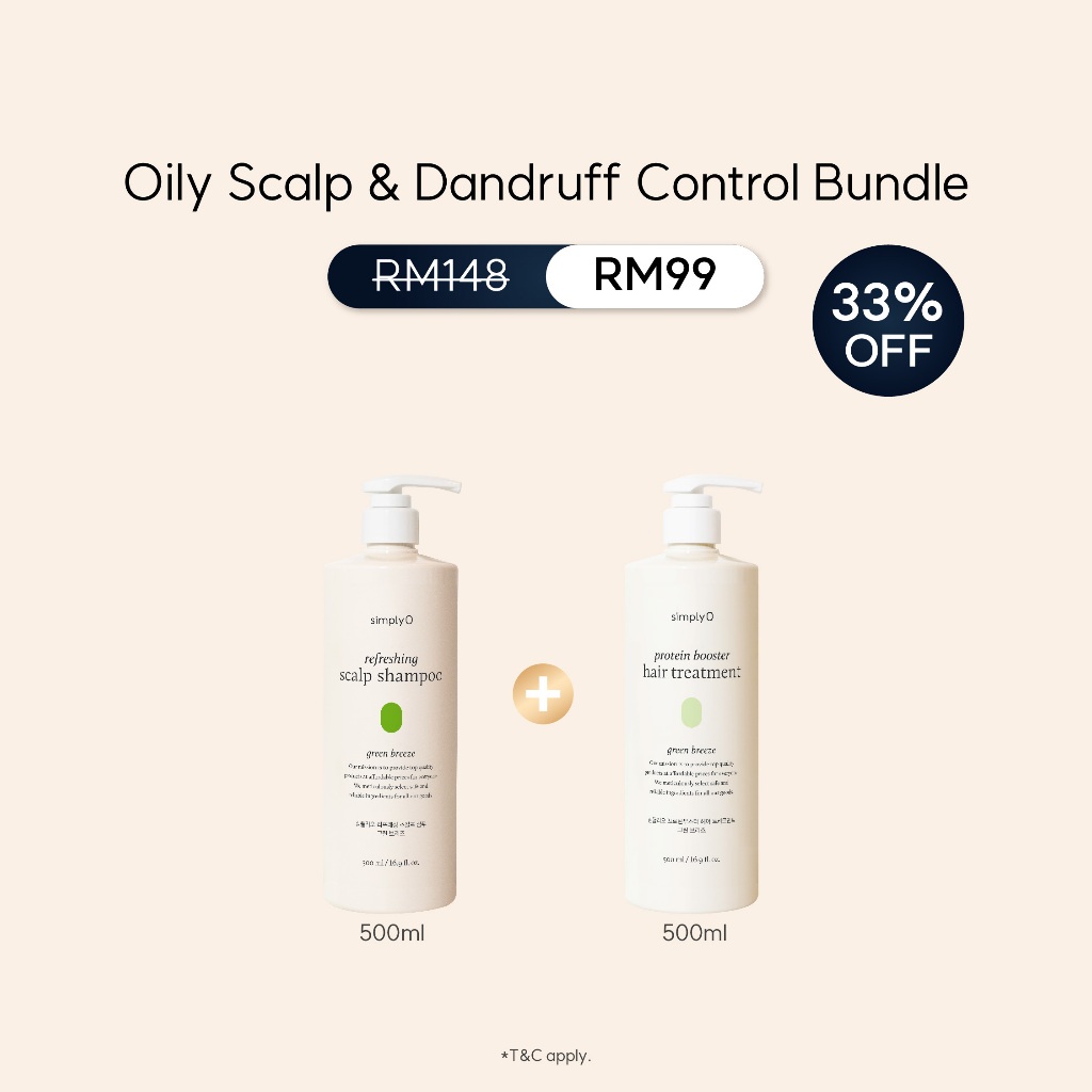 [Mac] SimplyO Refreshing Shampoo GB (500ml) + Protein Booster Treatment ...