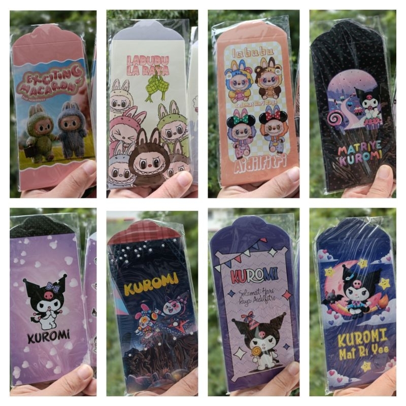 💥READY STOCK💥SAMPUL DUIT RAYA TRENDY LABUBU & KUROMI 2025 (10 pcs ...