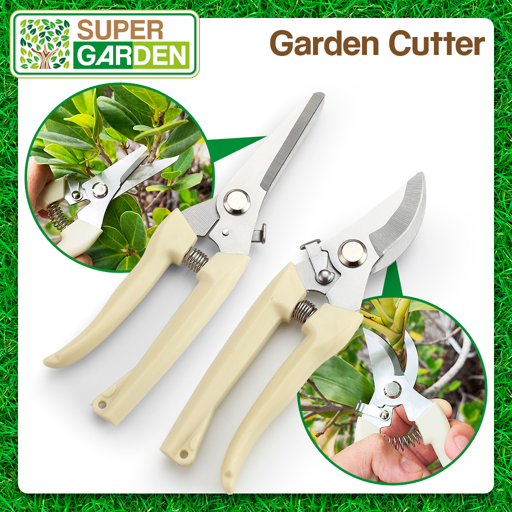 [Gunting Berkebun] Stainless Steel Pruning Shears Gardening Carbon ...