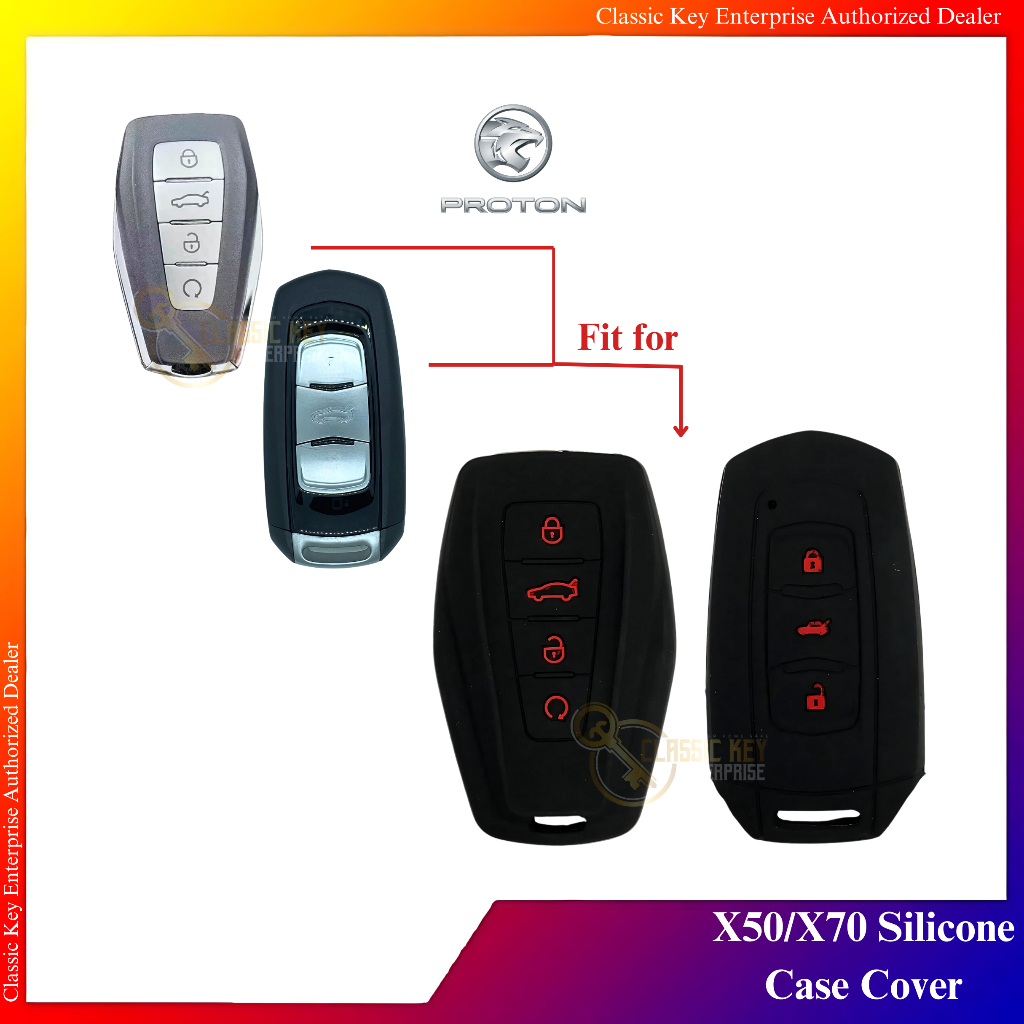 Proton Remote Key Silicone Cover X50 X70 | Shopee Malaysia