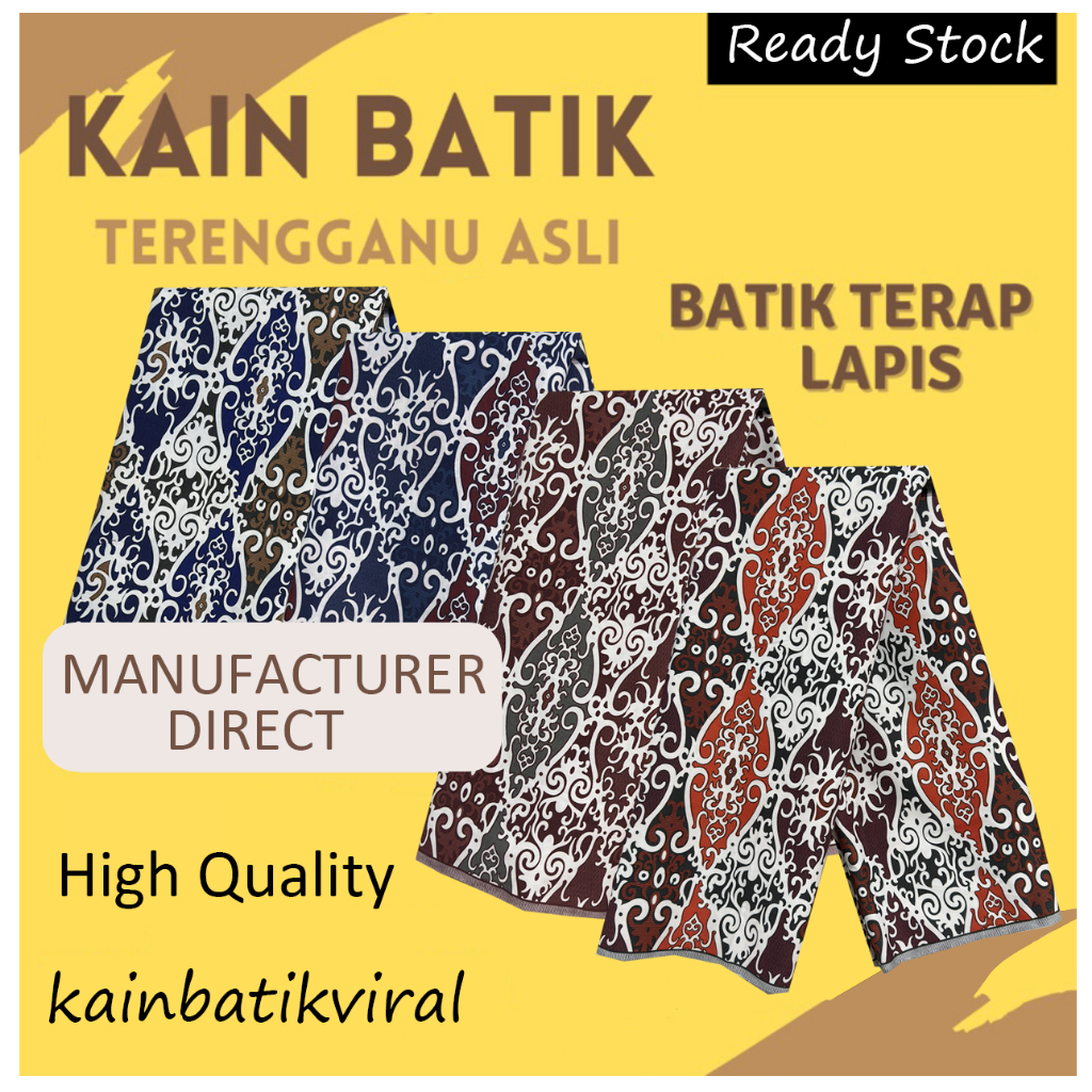 kain batik jawa indonesia/Sarong unisex kain batik Karya Batik ...