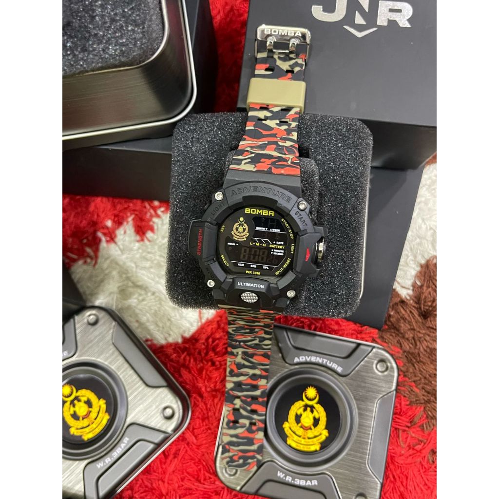ORIGINAL JAM SUBMARINE BOMBA CELORENG DIGITAL JNR 2401 PREMIUM | Shopee ...