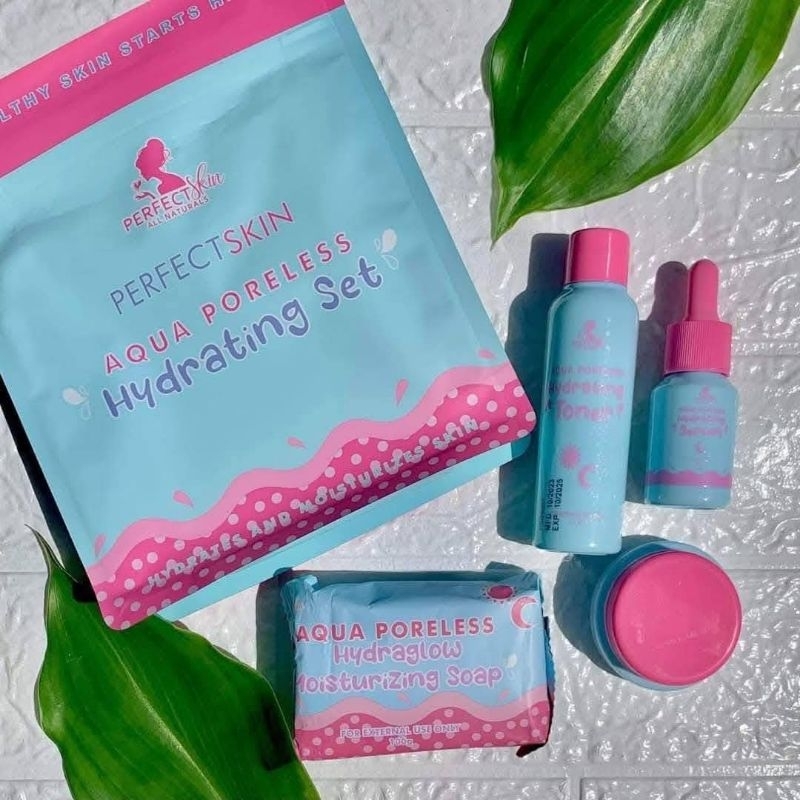 Perfect Skin Aqua Poreless Hydrating set | Shopee Malaysia