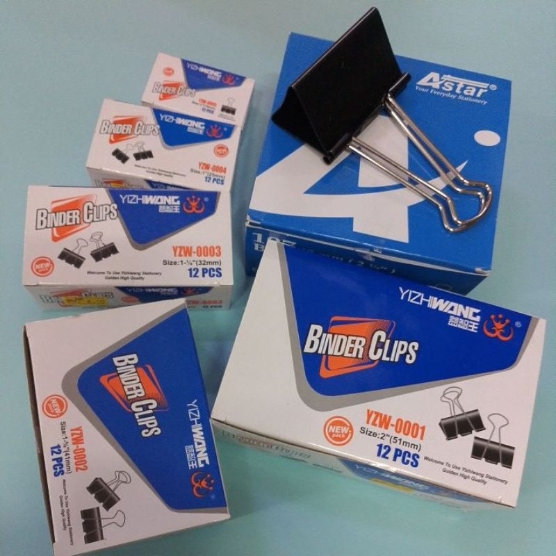 Binder clips Double clip klik kertad binder round spring paper clips ...