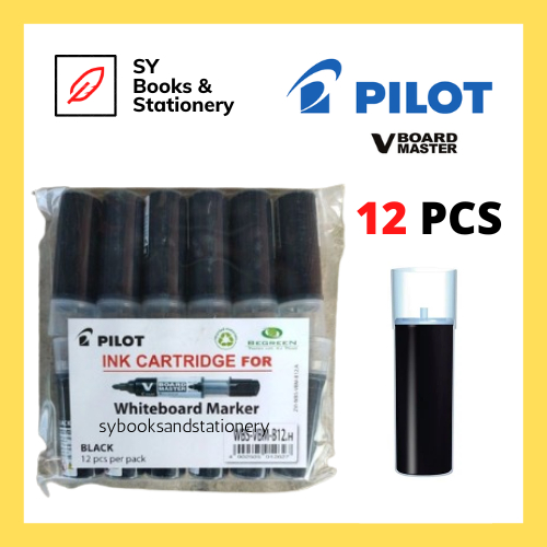 PILOT Marker Pen Whiteboard Refill Ink 12pcs/pkt / Whiteboard Marker ...