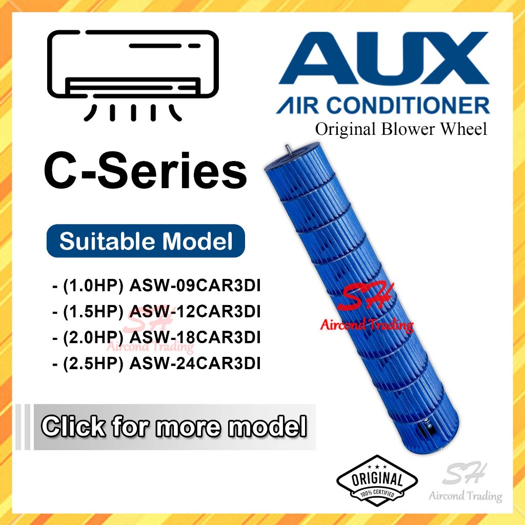 [ORIGINAL] AUX C-Series Aircond Fan Blower / Blower Wheel Cross Fan ...