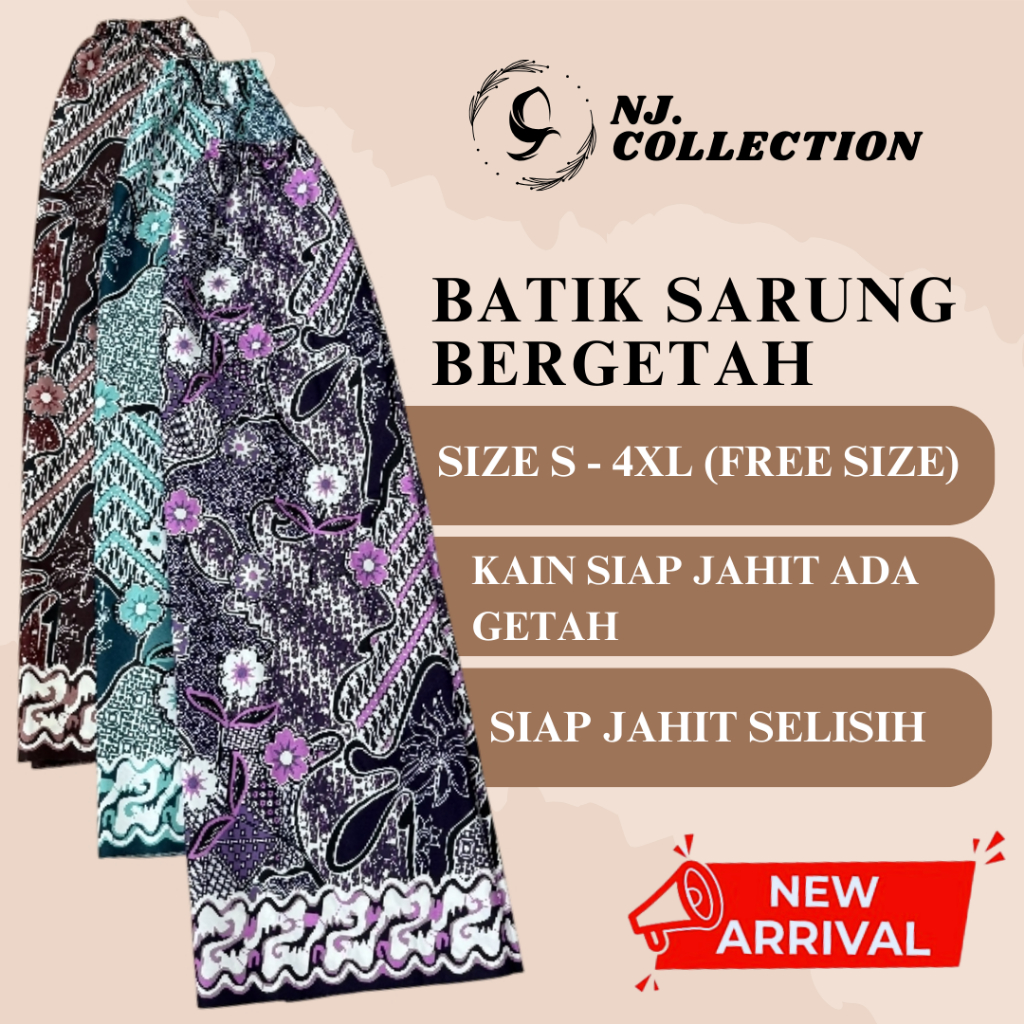 [NJ.Collection] READY STOCK - Kain Berpantang Bergetah /Confinement ...