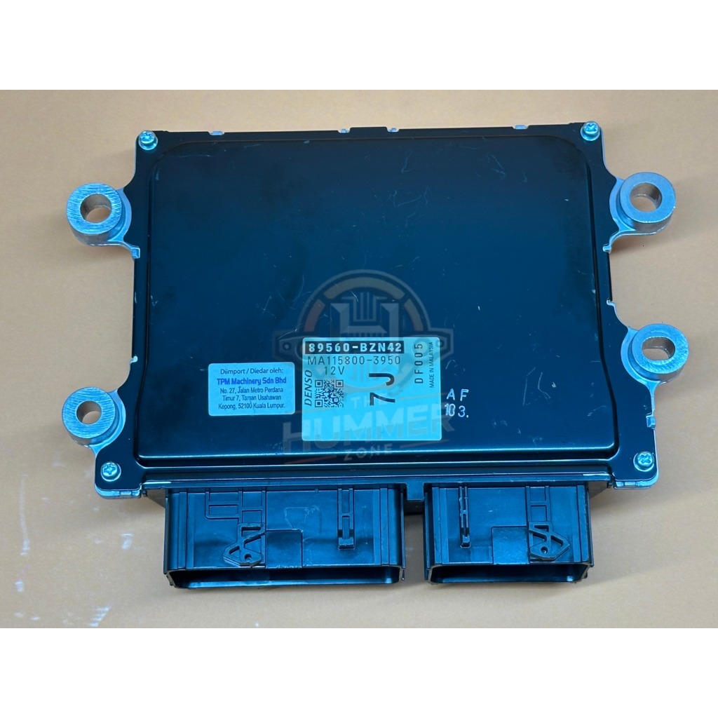 ORIGINAL 89560-BZN42 7J PERODUA BEZZA TRANSMISSION ENGINE CONTROL UNIT ...