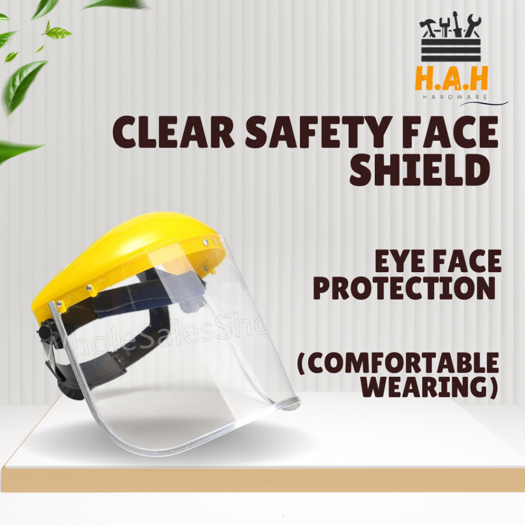 Clear Safety Face Shield Grinding Face Shield Screen Mask For Visors ...
