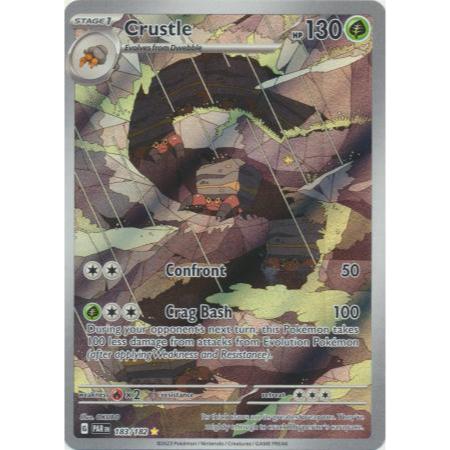 Pokemon tcg Crustle - 183/182 - Illustration Rare Scarlet & Violet ...