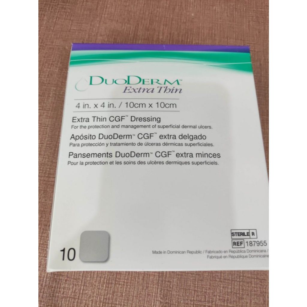 DuoDerm Extra-Thin Dressing 10cm*10cm (10pcs per box) free 2 more pcs ...