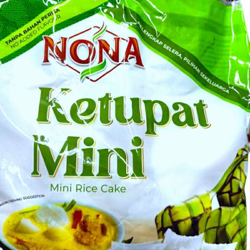 Ketupat Mini Nona Rice Cake 30s x 20g Nasi Impit | Shopee Malaysia