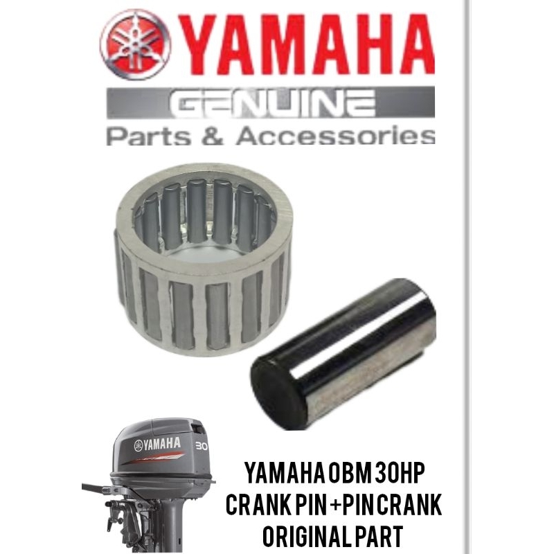 ORIGINAL PART YAMAHA OBM 30HP Crank pin +bearing conrod 689-11681 # 2 ...