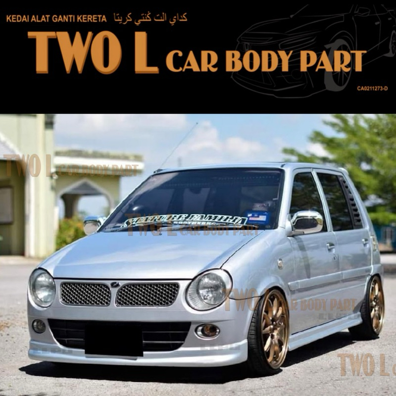 perodua kancil new 2003 bodykit collection skirt bumper bonnet lip ...