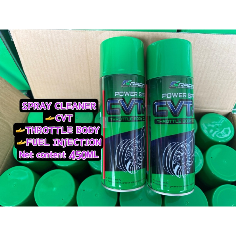 SPRAY CVT\ FI CLEANER 450ML MOTORCYCLE SERVICE CVT YAMAHA NVX NMAX XMAX ...