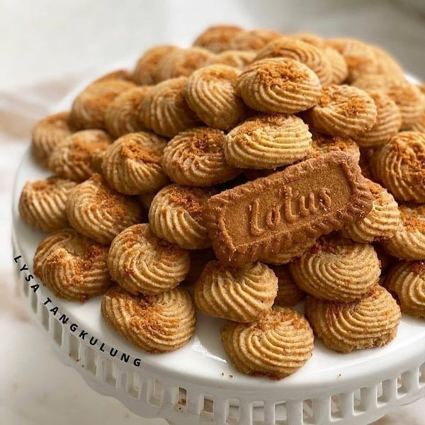 Kuih Raya 2025 Swiss Lotus Biscoff 45-50 pcs Biskut Moden Viral ...