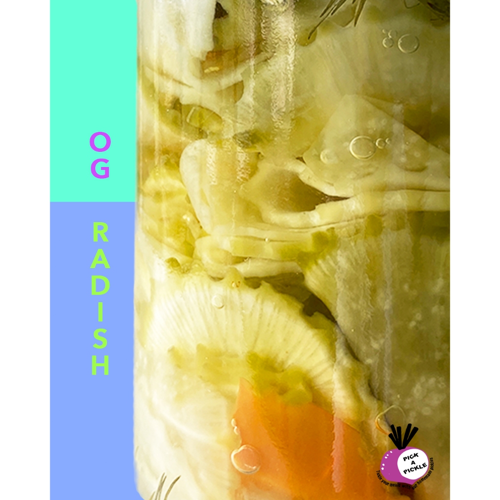 Pick A Pickle Signature Best Seller O.G Radish Pickle (Plant base ...