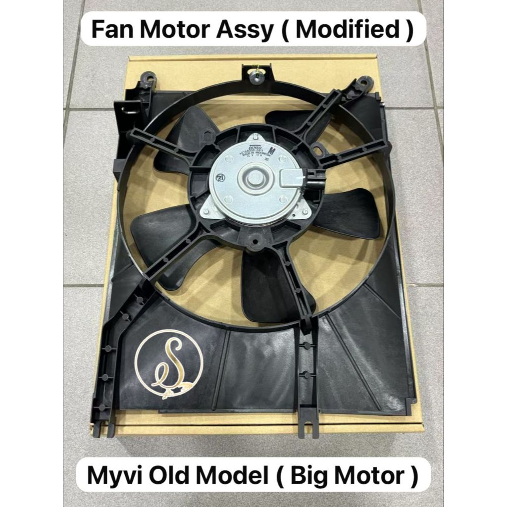 ( 100% ORIGINAL DENSO ) MYVI OLD FAN MOTOR SET UPGRADE TO MYVI LAGI ...