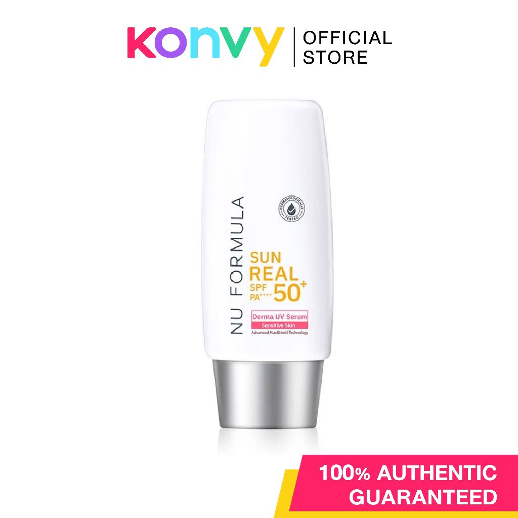Nu Formula Sun Real SPF 50+ PA++++ Derma UV Serum (40g) | Shopee Malaysia